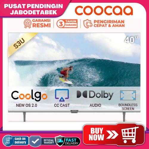 Jual Coocaa 40S3U 40 inch Coolita 2.0 FHD / 2K smart tv Youtube Digital ...