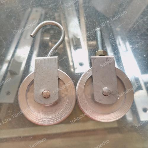 Jual KATROL MINI 2 Inch ALUMINIUM BAUT / KEREKAN KECIL BURUNG ATAU ...