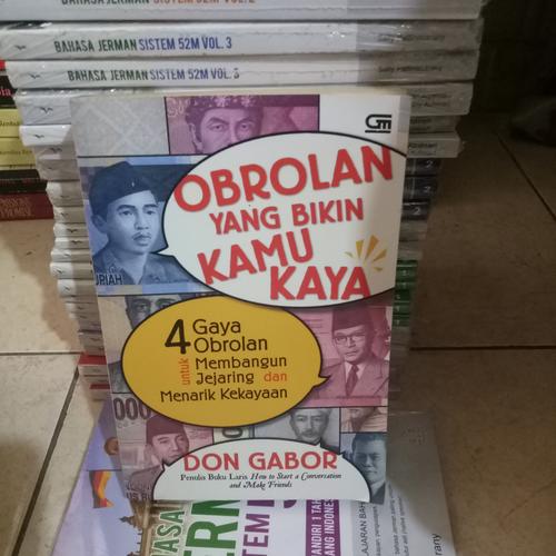 Jual ORI BUKU OBROLAN YANG BIKIN KAMU KAYA - Jakarta Timur - ORAET ...