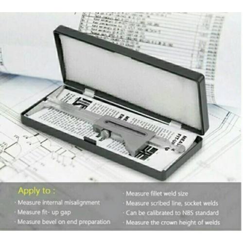 Jual Hi lo gauge Pipe Gauge Welding gauge Measures internal ...