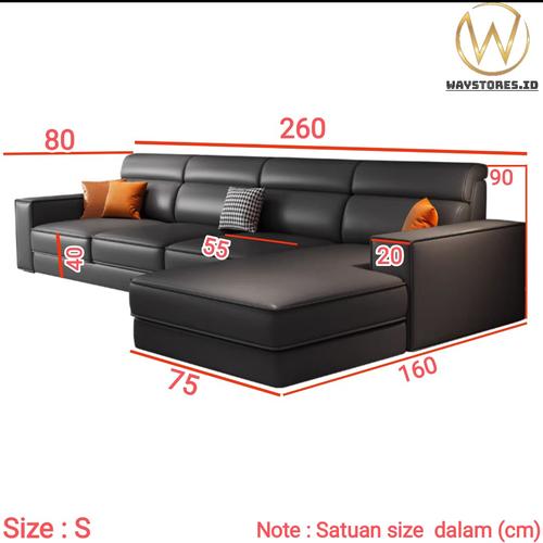 Jual Sofa letter l minimalis/sofa tamu luxury/sofa keluarga modern - S ...
