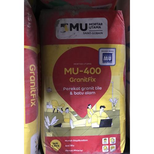 Jual Mortar Utama MU 400 GranitFix Perekat Granit Tile dan Batu Alam ...