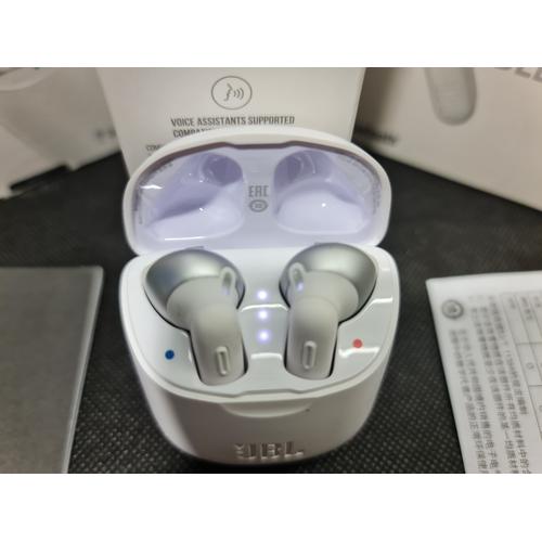 Jual ORIGINAL HEADSET BLUETOOTH JBL TUNE 220 TWS PURE BASS warna putih ...