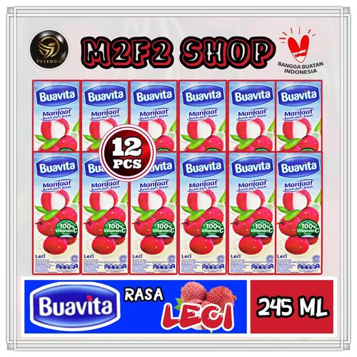 Jual Jus Buavita Rasa Leci Kotak | Juice Lychee - 245 ml (Harga 12 Pcs) - Jakarta Pusat - M2F2 ...