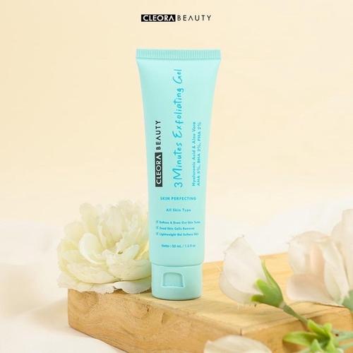 Jual CLEORA Beauty Exfoliating Gel 3 Minutes Exfo liating Gel 50ML ...