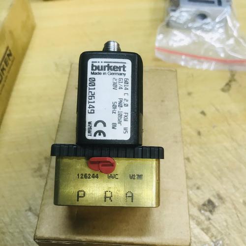 Jual Solenoid valve burkert 6014 c 2.0 fkm MS g1/4 pn0-10 bar - Jakarta Barat - SPERPART MESIN ...
