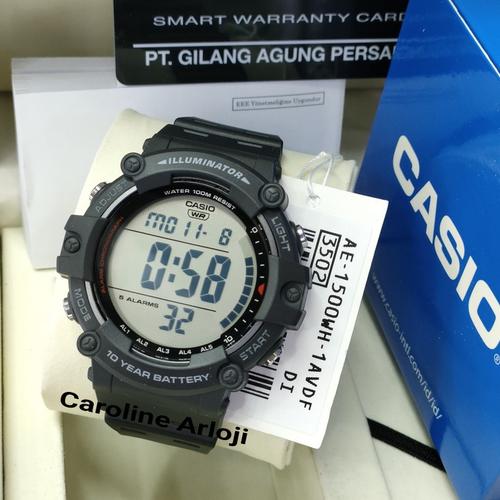 Jual JAM TANGAN PRIA CASIO AE-1500WH-1AVDF GARANSI RESMI - Jakarta Selatan - Caroline Arloji ...