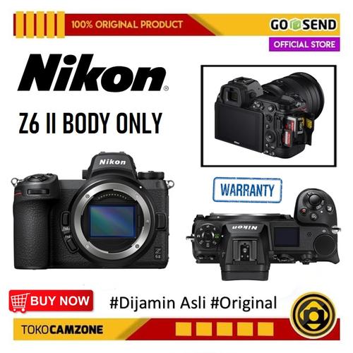 Promo Nikon Z6 II Z6II Body Only Mirrorless Digital Kamera Cicil 0% 3x ...