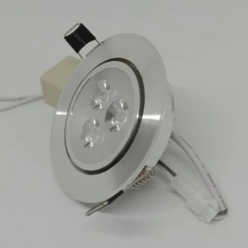 Jual Lampu downlight led panel 3mata 3 watt led plafon ceiling 3watt ...