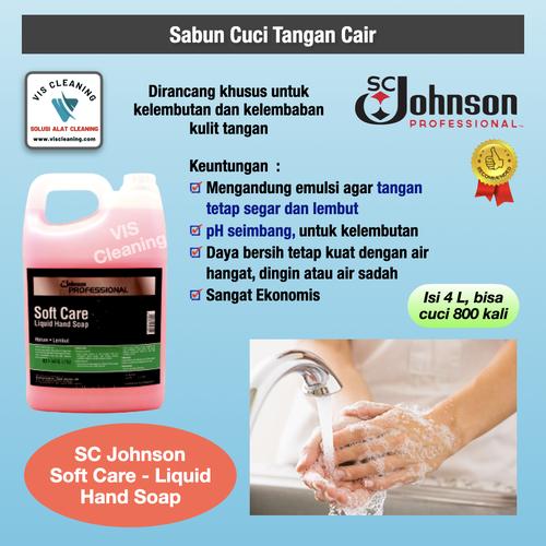 Jual SC Johnson Soft Care Liquid Hand Soap 4 L (Sabun Cuci Tangan ...