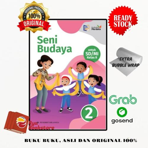 Jual Original Seni Budaya Kelas 2 SD/Mi Kurikulum Merdeka Erlangga - Jakarta Pusat - Ryu ...