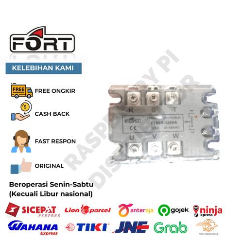 Jual FORT FTSSR-120AA 3 PHASE SOLID STATE RELAY / SSR AC-AC - Jakarta Barat - Raspberry Pi ...