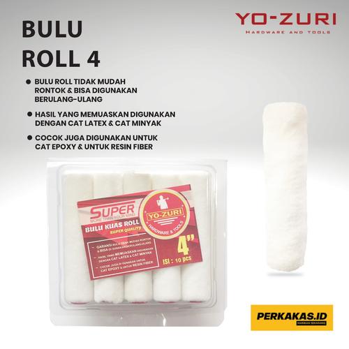 Jual Kuas Roll Cat Dinding 4 Inch TERMURAH YOZURI - Roll Cat - Kota ...