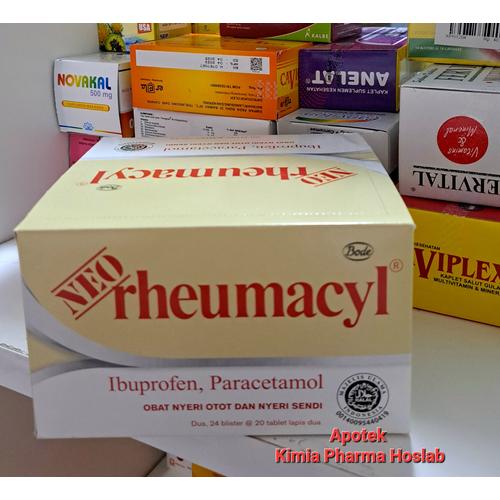 Jual NEO RHEUMACY Obat Nyeri Otot dan Nyeri Sendi - Dus @24 Blister ...