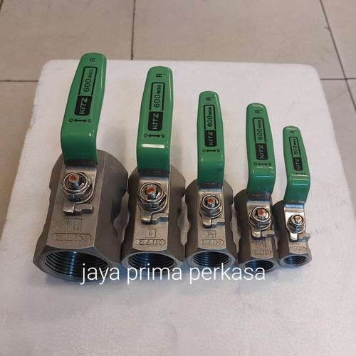 Jual Ball Valve Kitz Stainless 1-1/2" Inch / Stop Kran Kitz SS 316 600 WOG - Jakarta Barat ...
