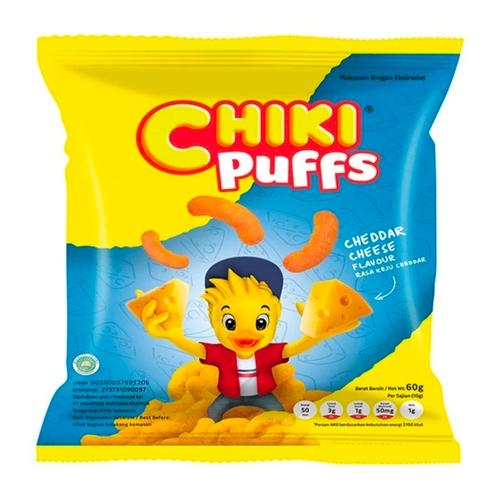 Jual CHIKI PUFFS RASA KEJU CHEDDAR 60 gr Gojek Grab only - Kota ...
