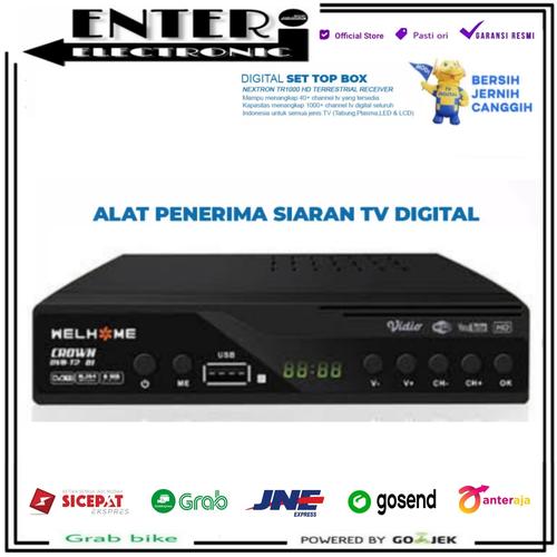 Jual STB DVB T2 - SET TOP BOX RECEIVER PENANGKAP SIARAN TV DIGITAL TV ...