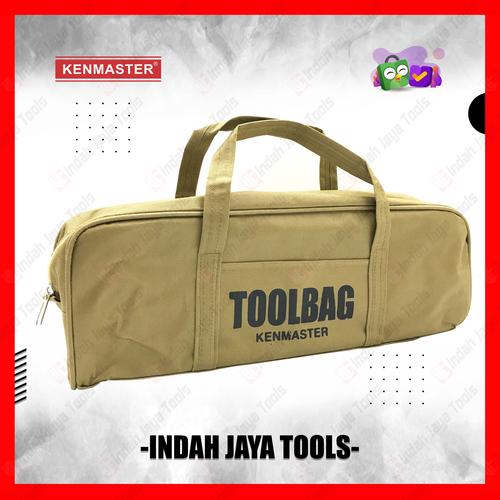 Jual KENMASTER Tool Bag Coklat - Alat Pertukangan Tas Perkakas Toolkit ...