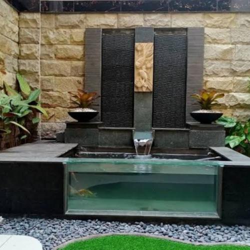 Jual kolam ikan koi minimalis kaca 03 - Kota Tangerang - alam seni ...