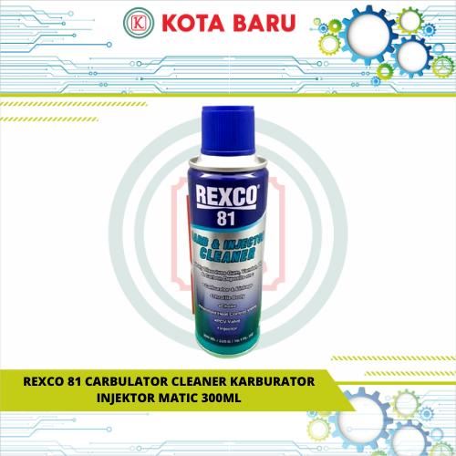 Jual REXCO 81 CARBULATOR CLEANER KARBURATOR INJEKTOR MATIC 300ML - Kota ...