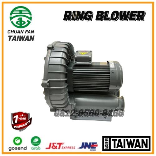 Jual RING BLOWER 7.5KW 10Hp 380V TAIWAN RING BLOWER CHUAN FAN RB-110 ...