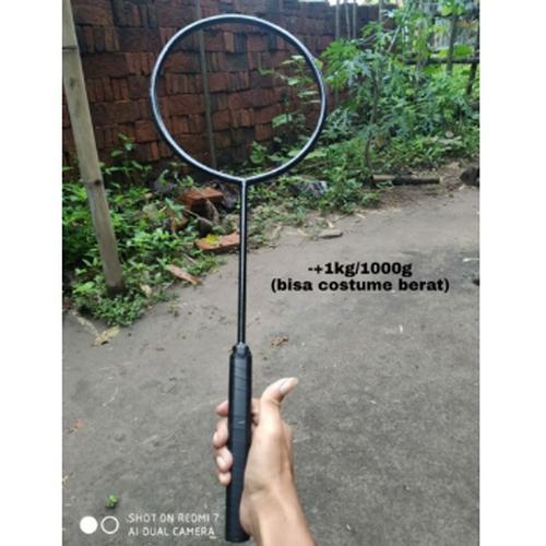 Jual Racket Raket Beban Berat Besi Training Drill Badminton Bulutangkis ...