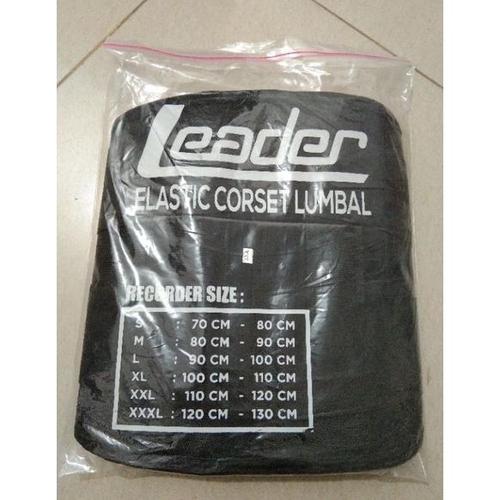 Jual Leader Elastic Corset Lumbar / Tulang Belakang Saraf Kejepit Original - XXL - Kota Surabaya ...