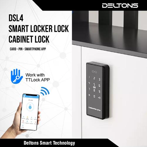 Promo Smart Locker Lock Cabinet Lock TTLock Kunci Loker RFID - DSL3 ...