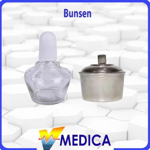 Jual Bunsen Kaca Lampu Spiritus / Bunsen Stainless / Lampu Pembakar ...