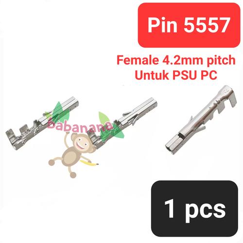 Jual Terminal Female Pin 5557 PC PSU skun jarum pcie motherboard ...