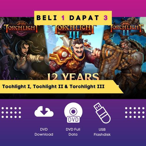 Promo Torchlight I, II, III | Torchlight 1, 2, 3 | Game PC Original ...