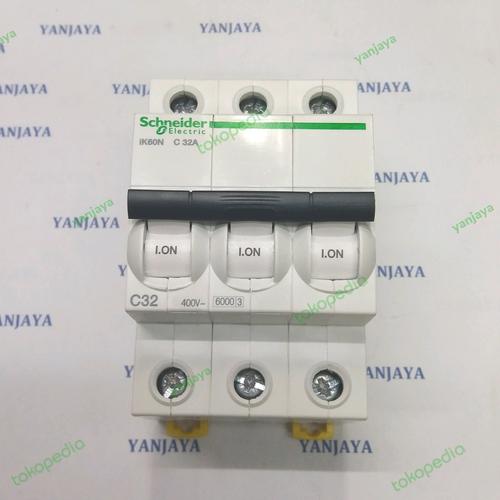 Jual mcb schneider IK60N 3P 32A/mcb IK60N/schneider IK60N 3P 32A ...