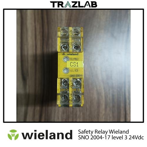 Jual Wieland SNO 2004-17 level 3 safety relay,24Vdc - Kota Cimahi ...