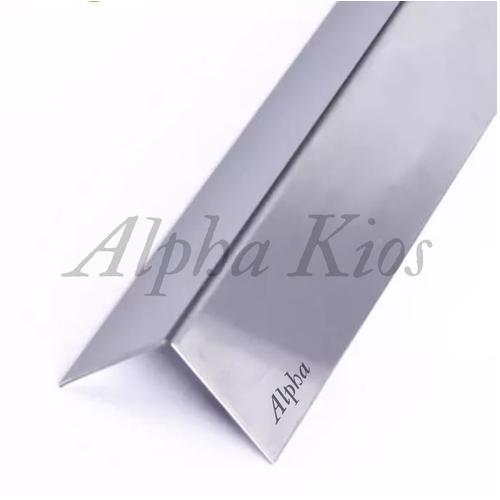 Jual List Plat Siku Stainless Steel/Silver/Hairline/P3050mmxT0,8mm ...