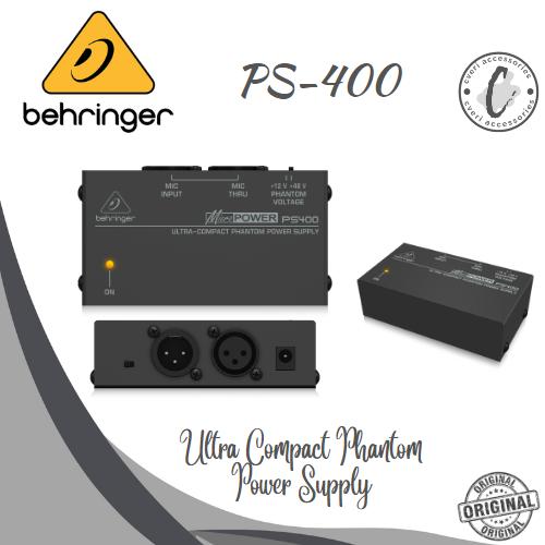 Jual Behringer Micropower PS400 Ultra-Compact Phantom Power Supply PS ...