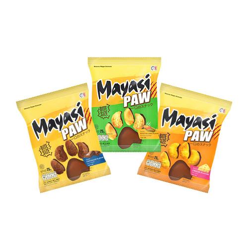 Jual Mayasi Paw Bite Size Snack Extrudat 55g - Coklat - Jakarta Utara ...