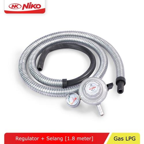 Jual Selang Dan Regulator Kompor Gas LPG NK-50 REGULATOR +SELANG ...