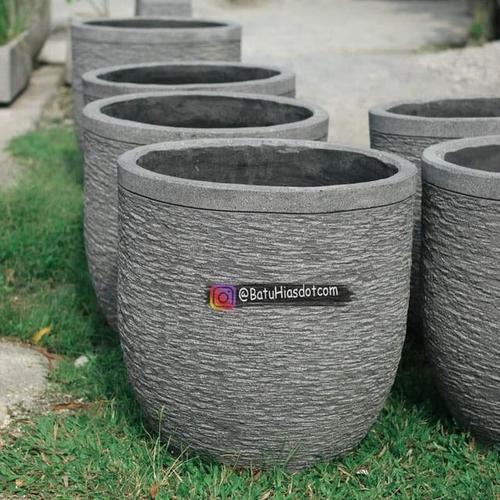 Jual FREE ONGKIR JABODETABEK Pot Semen Besar Motif Cacah - Kab. Klaten ...
