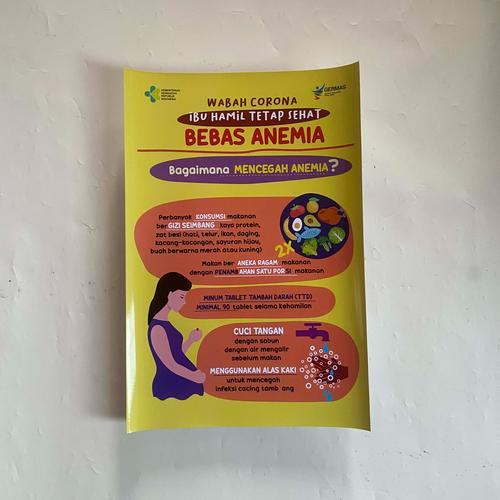 Jual Poster Anemia, Cara Mencegah Anemia - Poster Kesehatan - Kab ...