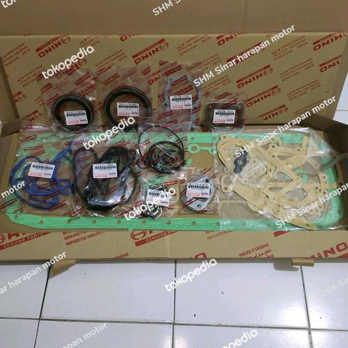 Jual GASKET FULL SET HINO 500 LOHAN FM260TI PAKING SET HINO J08E J08C NEW - Jakarta Barat - CV ...