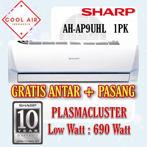 Jual AC SHARP SPLIT 1PK AH-AP9UHL LOW WATT - UNIT ONLY - Jakarta ...