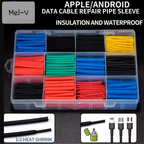 Jual Isolasi Bakar / Head Shrink Tube/ Kabel Selang Bakar/ Selongsong ...