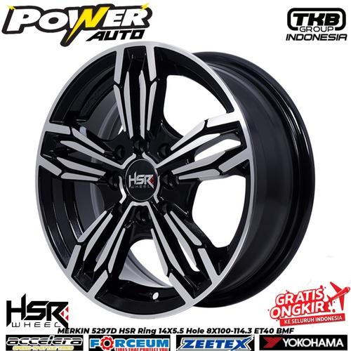 Jual VELG MOBIL LANCER,GEN2 RING 14 PCD 4X100-114,3 ET40 HSR MERKIN BMF ...