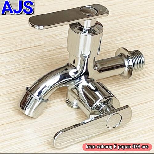 Jual Kran Cabang Shower Double Stainless Keran Air Shower 1/2 Stainless ...