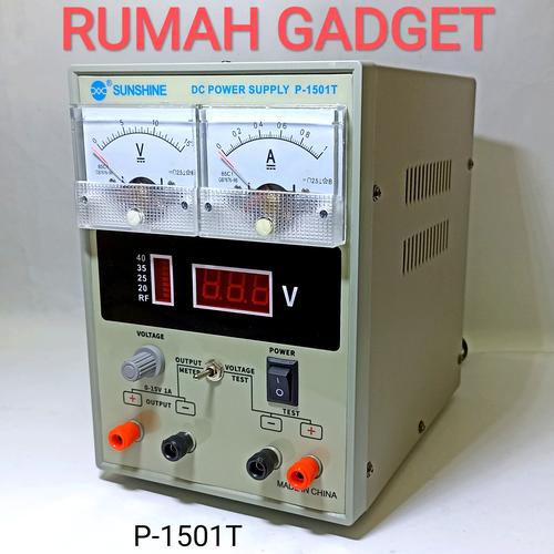 Jual POWER SUPPLY DIGITAL SUNSHINE P-1501T POWER SUPLAY ALAT SERVIS ...