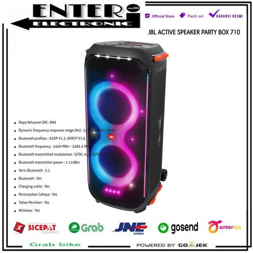 Promo JBL PARTYBOX 710 - ACTIVE SPEAKER PORTABLE KARAOKE JBL PARTY BOX ...