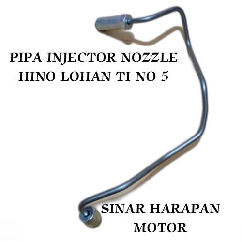 Jual INJECTOR TUBE PIPA NOZZLE NO 5 HINO LOHAN FM260TI PIPA INJECTOR ...