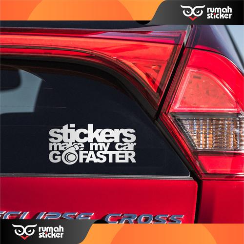 Jual STICKER STIKER CUTTING MOBIL JDM STYLE STICKERS MAKE MY CAR GO ...