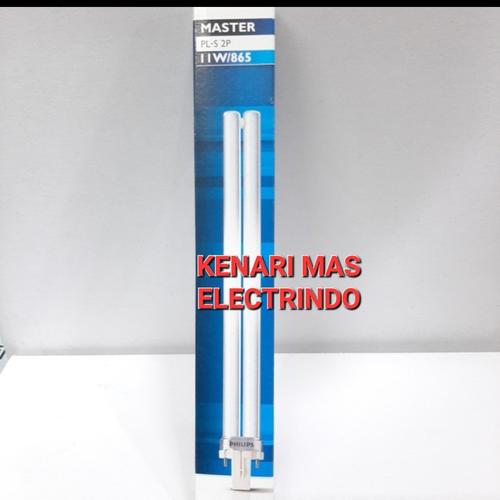 Jual PHILIPS LAMPU PLS PL-S MASTER 11W 11 W 11WATT TUSUK 2PIN - 865 ...