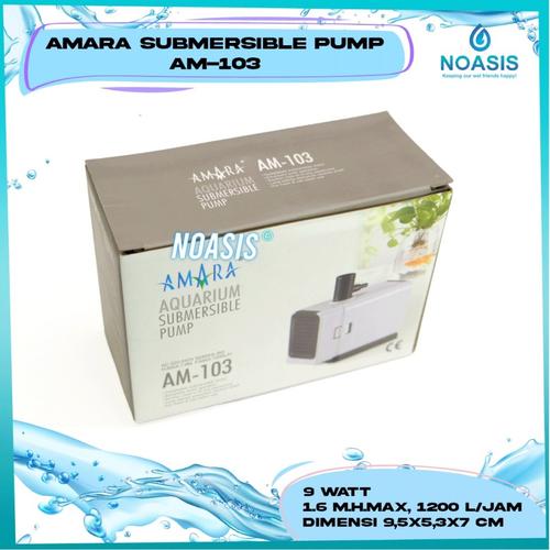 Jual NOASIS POMPA AQUARIUM CELUP WATER PUMP AMARA AM 103 AM-103 LOW WATT - Kota Tangerang ...